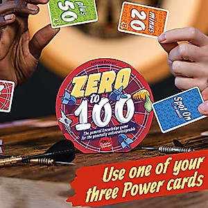 Scorpion Masqué Zero to 100 | Party Trivia Game | Fun Family Game | Travel Games| 2 to 12 Players | 15 Minutes