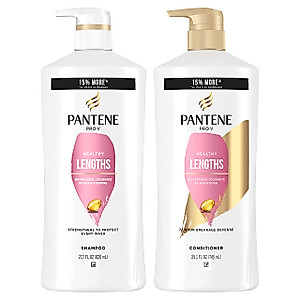 Pantene Shampoo, Conditioner and Hair Treatment Set, Healthy Lengths