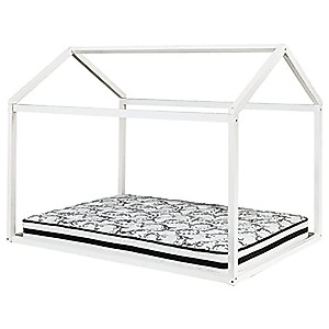 Signature Design by Ashley Flannibrook Contemporary House Bed Frame, Full, White