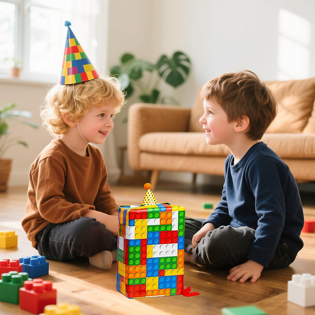 MAYPLUSS Wrapping Paper Large Sheet - Folded Flat - 6 Different Valentines Day Design (45.2 sq. ft.ttl.) - 27.5 inch X 39.4 inch Per Sheet