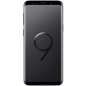 SAMSUNG Galaxy S9 G960F (International Version), 64GB, GSM, Factory Unlocked Smartphone - Midnight Black (Renewed)