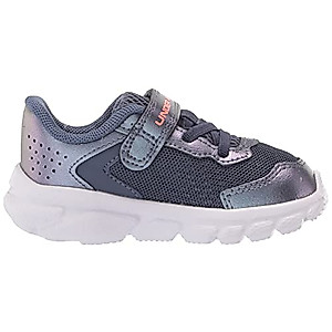 Under Armour Girls' Infant Assert 9 Pearl, Utility Blue/Electric Tangerine, 9K Medium US