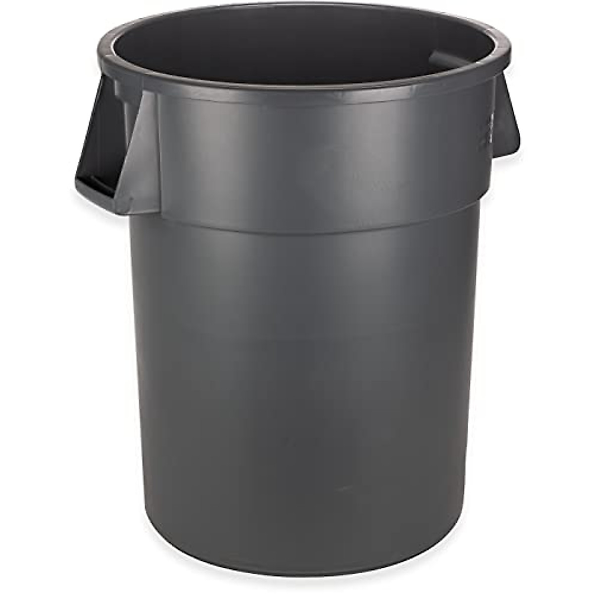 CFS 34105523 Bronco Round Waste Container Only, 55 Gallon, Gray