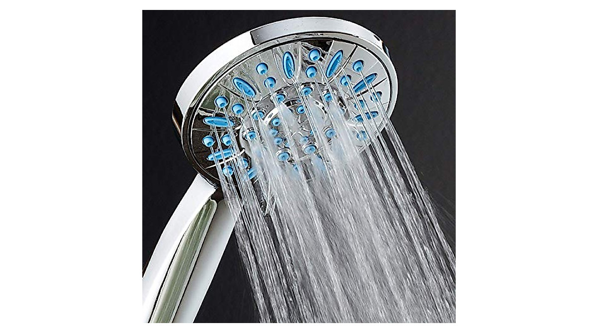 Anti-Clog High-Pressure 6-Setting Hand Shower