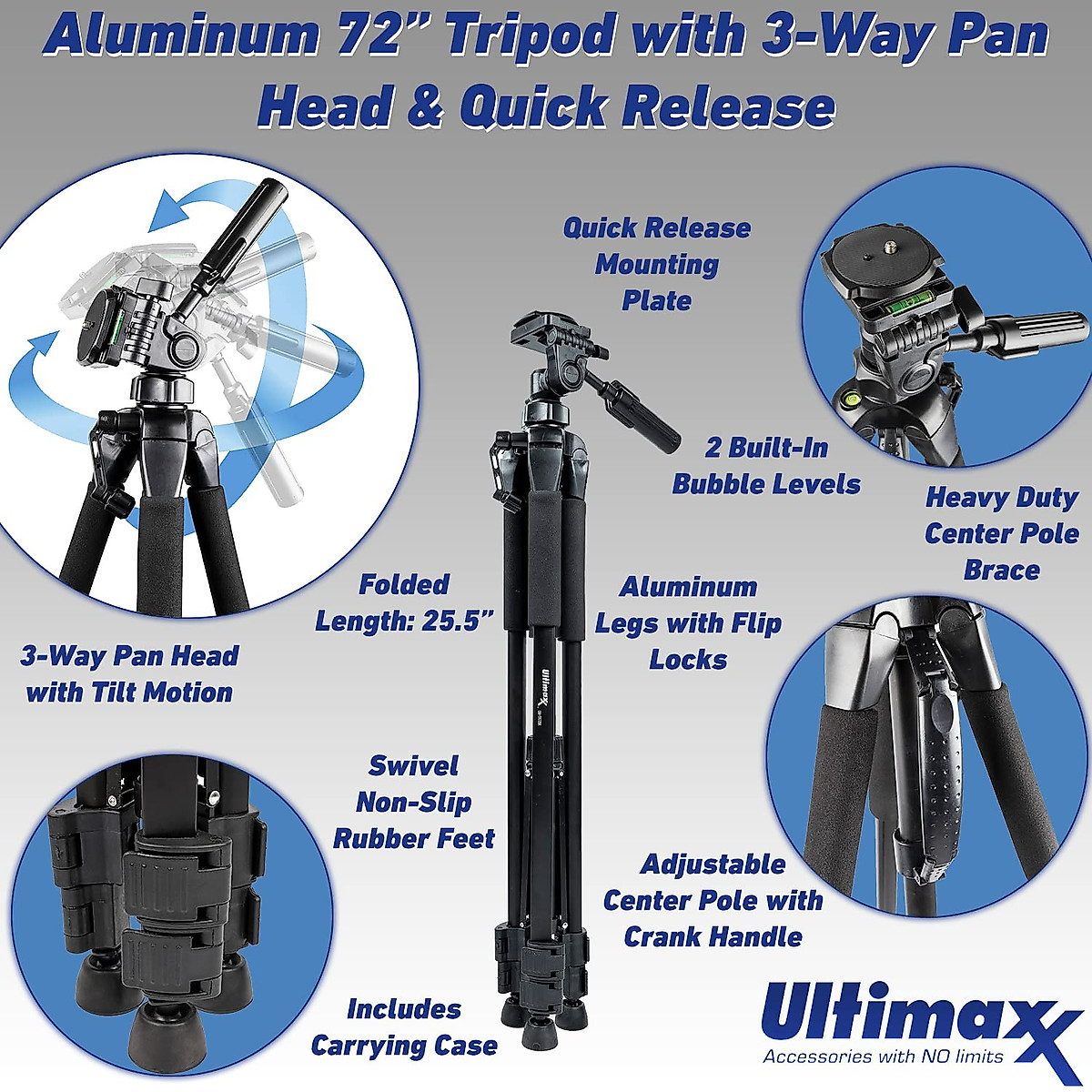 PhoenixPhoto | Panasonic Intl Lumix GH5M2 GH5 II Mirrorless Camera with 12-60mm f/2.8-4 Lens + 2X SanDisk 64GB Ultra Memory Cards,UV Filter, Lightweight 72inch Tripod,(32pc Bundle) PADCGH5M2LB2