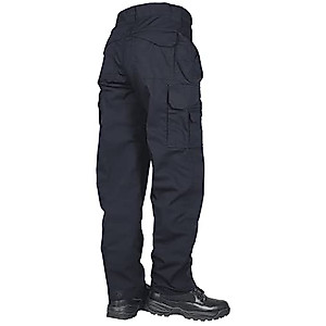Tru-Spec Men's 24-7 Series Original Tactical Pant - Reliable Pants for Men - Ideal for Hiking, Camping, EMT, and Tactical Use - 65% Polyester, 35% Cotton - LAPD Blue - 42W x 34L