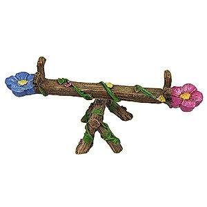 NW Wholesaler 4.25 Inch Miniature Fairy Garden Teeter Totter - Supplies, Furniture, Tools, Animals and Accessories for Fairy Gardens