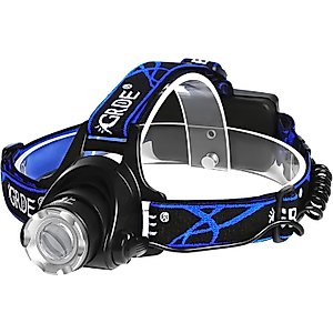 OEUUDD Headlamp, Upgrade 8000 High Lumens Ultra Bright Headlamp, 3 Modes Micro-USB Rechargeable LED Work Headlight Waterproof Flashlights Headlamps for Adults Running Camping Fishing Hiking Biking