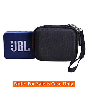 XANAD Hard Case for JBL GO or JBL GO 2 Speaker - Travel Carrying Storage Protective Bag (Blue)