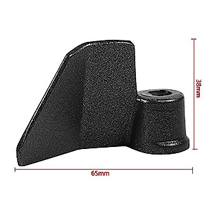 2 Pieces Bread Maker Machine Kneading Paddle Parts,Breadmaker Mixing Kneading Blade,Metal Bar Replacement for Bread Machine