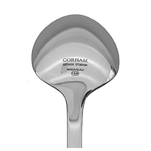 Gorham Nouveau 18/8 Stainless Steel 6 1/4" Teaspoon (Set of Four)