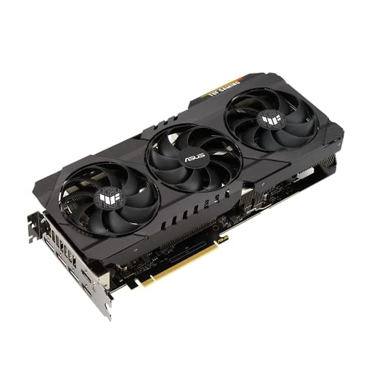 ASUS TUF Gaming NVIDIA GeForce RTX 3060 Ti OC Edition Graphics Card (PCIe 4.0, 8GB GDDR6X, HDMI 2.1, DisplayPort 1.4a, Dual Ball Fan Bearings, Military-Grade Certification, GPU Tweak III)