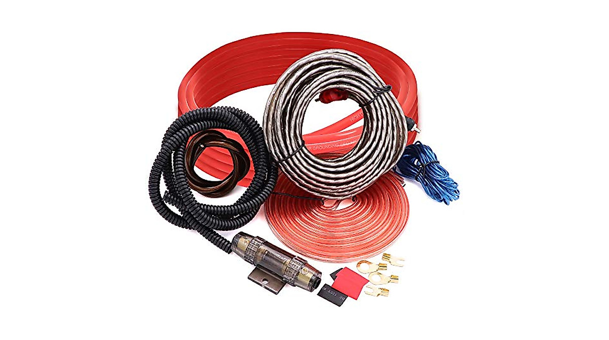 Jeemiter 8 Gauge Car Amp Wiring Kit - Install Your Audio