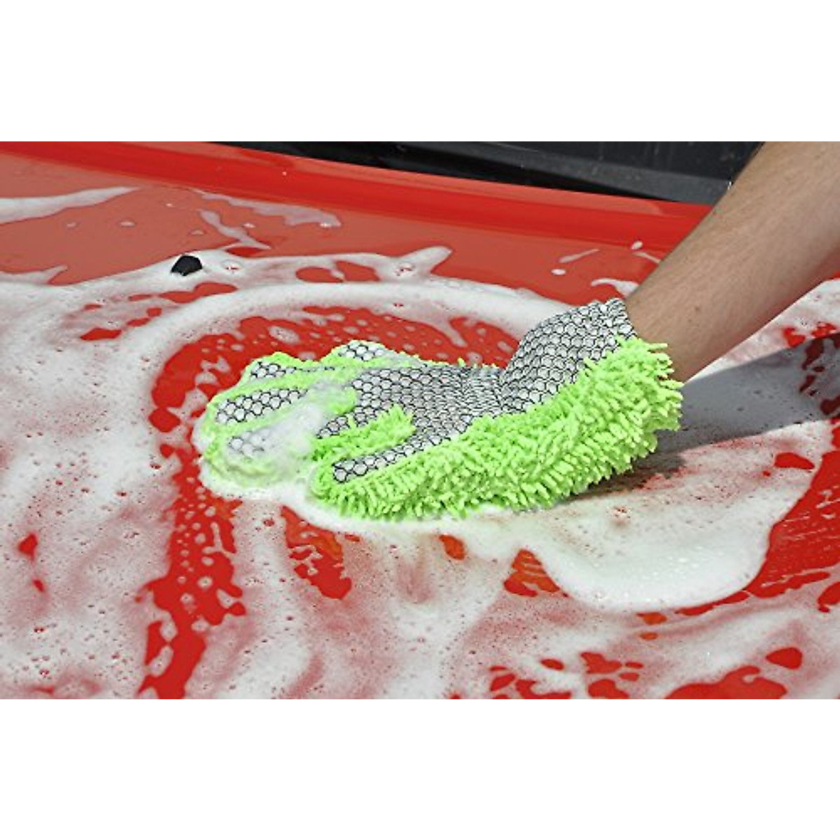 Detailer's Preference Double Sided Microfiber Interior & Exterior Auto Detailing Cleaning Glove