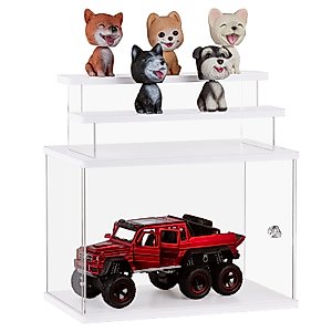 LileZbox Acrylic Display Case, Display Box, Versatile Collectibles Display Showcase for Action Figures Toys,1 Pack