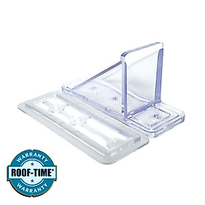 50 Pack Snow Guards with Perfect Seal Gaskets & Screws Stop Snow from Sliding Off Your Metal Roof Gutter Guard Block Stops Breaks Birds Blocks Stoppers Blox