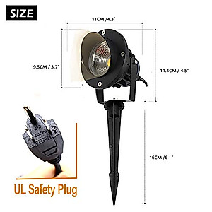 Bright VanRayal Outdoor Landscape Spotlights - IP65 & Durable