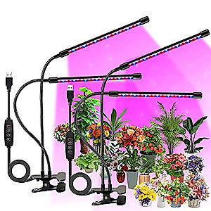 Hawanik LED Grow Lights for Indoor Plants 2-Pack