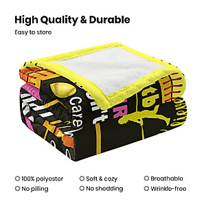 Wotail Softball Gifts for Girls, Softball Gifts, Softball Stuff, Softball Blanket, Softball Coach Gifts, Birthday Gift Idea Blanket, Softball Gifts 60"x 50"