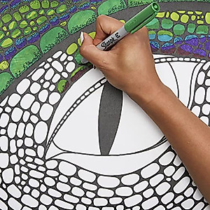 Sharpie Permanent Markers, Fine and Ultra-Fine Tips, 45 Count, Ultimate Color Collection