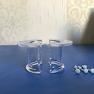 POPETPOP Bird Collar Pet Parrot -bite Collar, Grab Feather Lick Wound Healing Safety Practical Neck Cover for Macaw African Budgies Parakeet Cockatiel