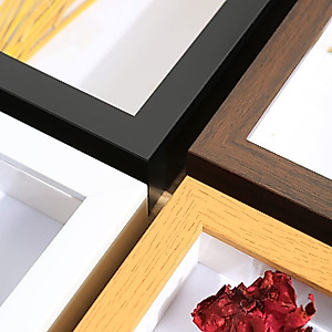 Shadow Box Picture Frame,Frame for Dried Flowers,1.2" Deep Hollow Display Frame,Graduation Cap Shadow Box for Wall and Tabletop Display Bouquet Mementos Medals Photos Memory Box (8.25X11.75)