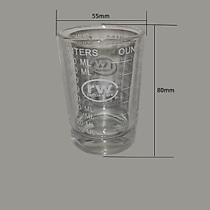 Rattleware 3oz Measuring Shot Glass