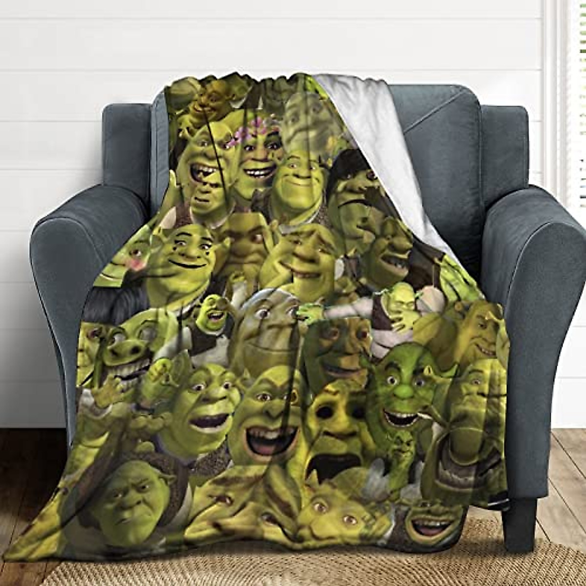 NiYoung Easter Gift Funny Cartoon Blankets Soft and Comfortable,Ultra-Soft Micro Fleece Blanket,for Bed Or Sofa,All Season Throw Blankets (Color 5, 40x50 '')