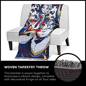 Northwest Villains Woven Tapestry Throw Blanket, 48" x 60", Villainous Group