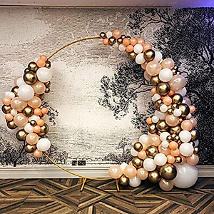 Chrome Gold Balloons 12inch 50pcs Latex Balloons Metallic Party Balloons Birthday Helium Balloons