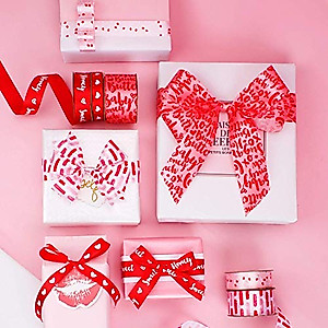 WRAPAHOLIC Wrapping Paper Roll - Mini Roll - 17 Inch x 16.5 Feet - Elegant White for Birthday, Holiday, Wedding, Baby Shower