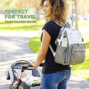 Voraiya® Portable Water Warmer, Rechargeable Bottle Warmer for Formula, Breastmilk, Baby Milk, 300ml, Smart Baby Flask with Precise Temp Control, Wireless Bottle Warmer for Car, Travel, Outdoor(white)