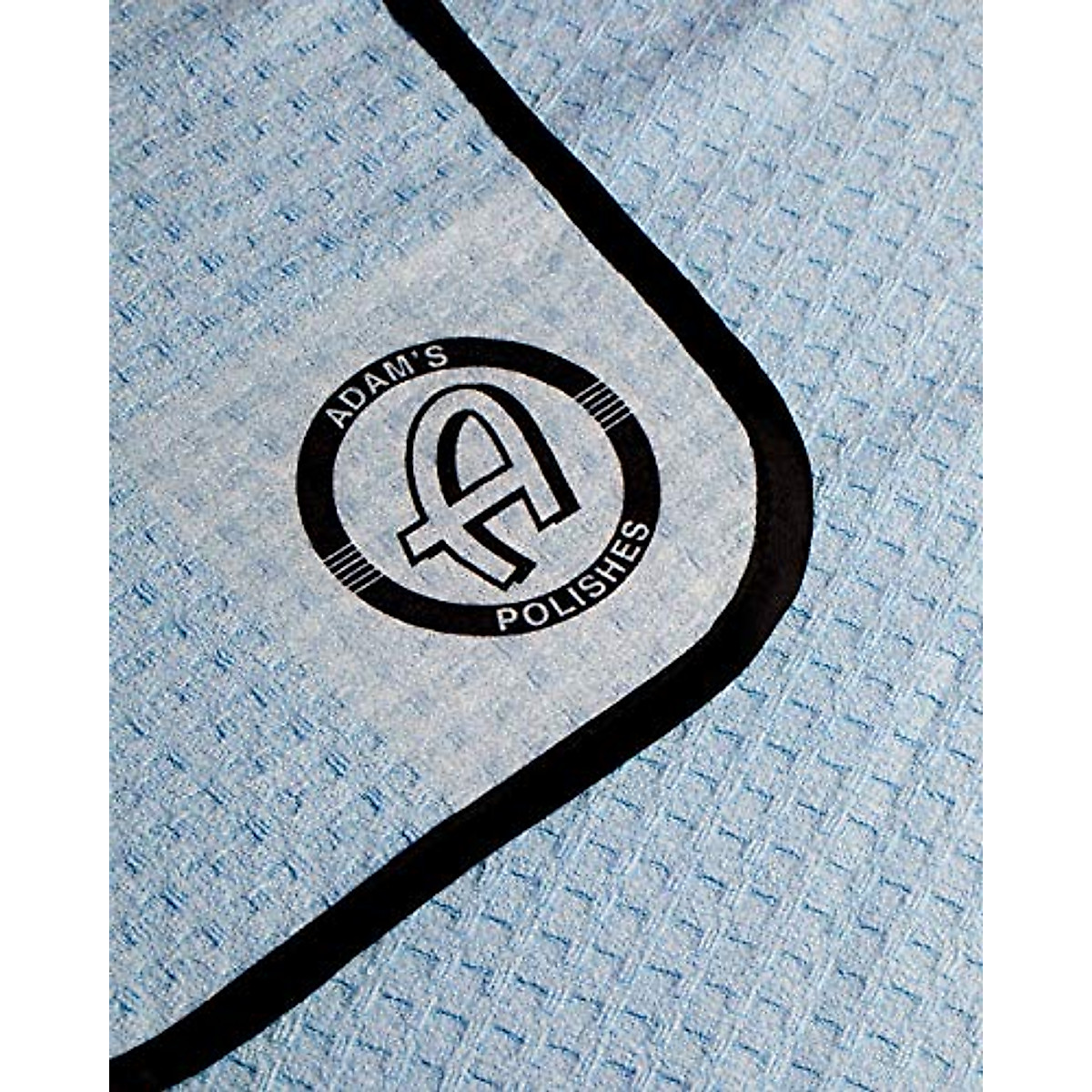 Adam's Waterless Wash Microfiber Towel - Waffle Weave Design Traps Dirt & Safely Cleans Your Car, Boat, RV, Truck, and More - Dries, Cleans with Waterless Wash System (4 Pack)