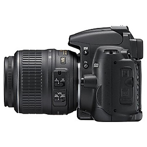 Nikon D5000 12.3 MP DX Digital SLR Camera with 18-55mm f/3.5-5.6G VR Lens and 2.7-inch Vari-angle LCD (Renewed)