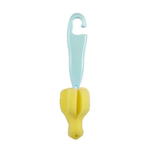 Simba Sponge Nipple Brush with Easy Hanging Hook (Turquoise)