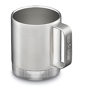 Klean Kanteen Insulated Camp Mug - 12 oz - Brushed Stainless