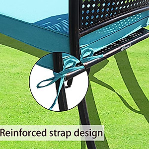 Sunshine Outdoor Patio Chair Cushion Outdoor Seat Cushions for Patio Furniture 20x20x3.9 inch Set of 4 Green