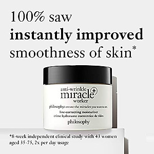 philosophy anti-wrinkle miracle worker - moisturizer, 0.5 oz