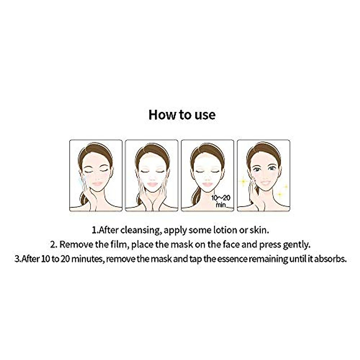 SNP - Jeju Rest Cactus Korean Face Sheet Mask - Nourishing & Moisturizing Effects for All Sensitive Skin Types - 10 Sheets Beauty Facial Masks Skincare for Women and Men