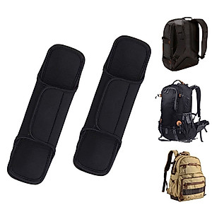 Aebor 1Pair Anti-Slip Padded Cushion Hiking Damping Shoulder Strap for Laptop Bag, Sport Bag, Travel Bag, Backpack,Car Seat Belts Protect Pads