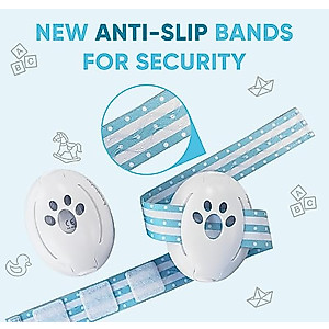 Lunobaby Baby Ear Muff - Noise Canceling Headphone for Infant Hearing Protection - Newborn Airplane Travel Essential - Plane Soundproof Earmuff for Flying