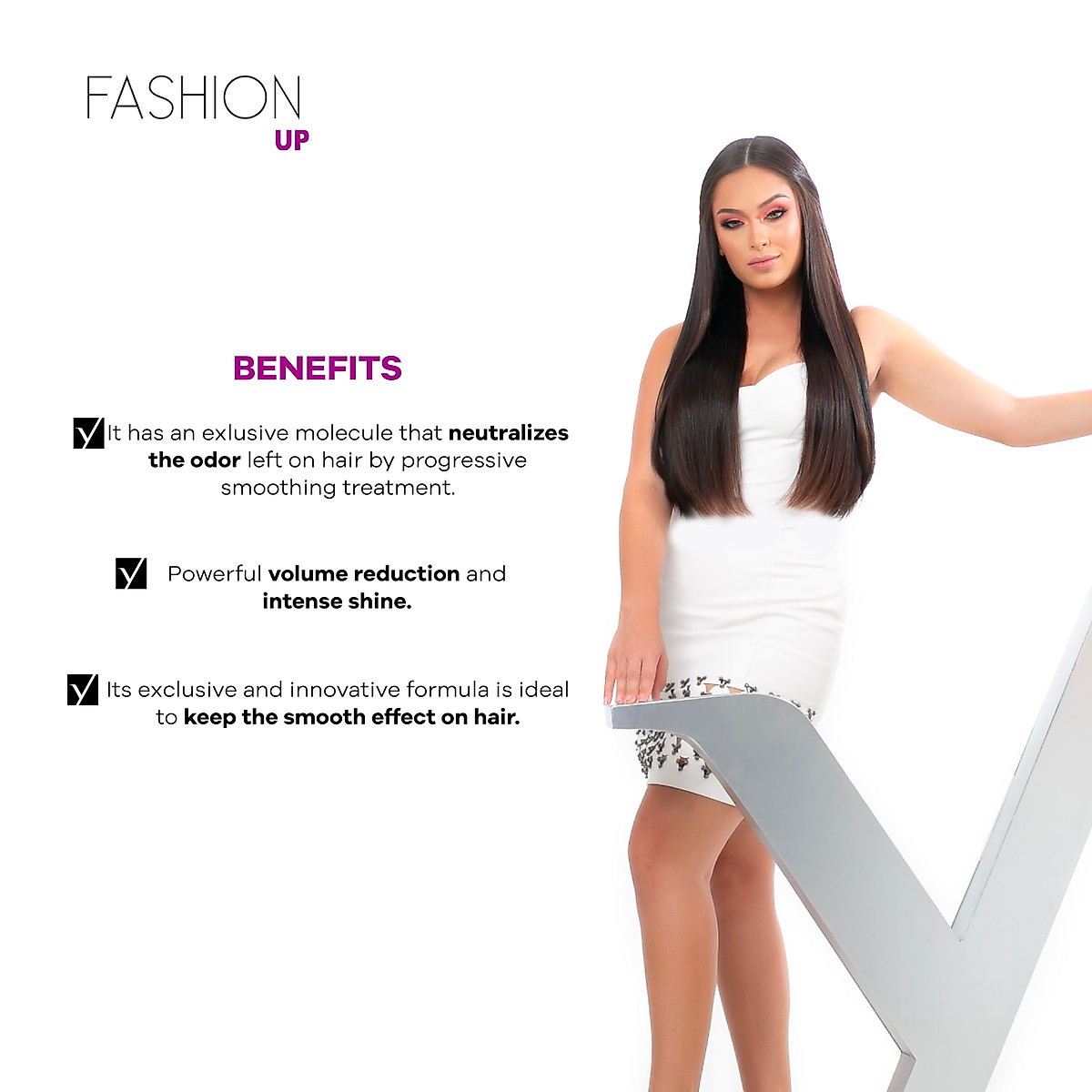 YBERA PARIS Fashion UP Home Care System | Ideal for Extremely Dry Hairs | Extreme Shining Hair | Color Safe | Enhanced with Oil Grape Seed and Murumurú | Set of 2