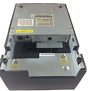 TM-U220B, Impact, two-color printing, 6 lps, USB interface, Auto-cutter, Solid Cover, Dark gray (Renewed)