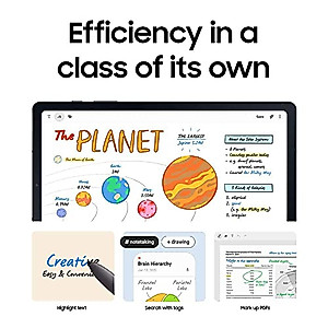 Samsung Galaxy Tab S6 Lite 10.4", 64GB WiFi Tablet Chiffon Rose - SM-P610NZIAXAR - S Pen Included (Renewed)