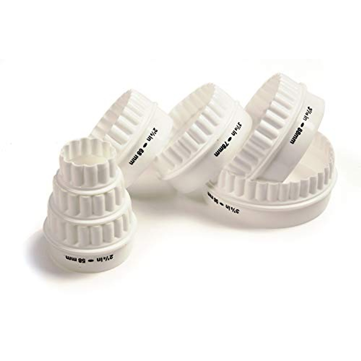 Norpro Deluxe 7-Piece Cutter Set, White