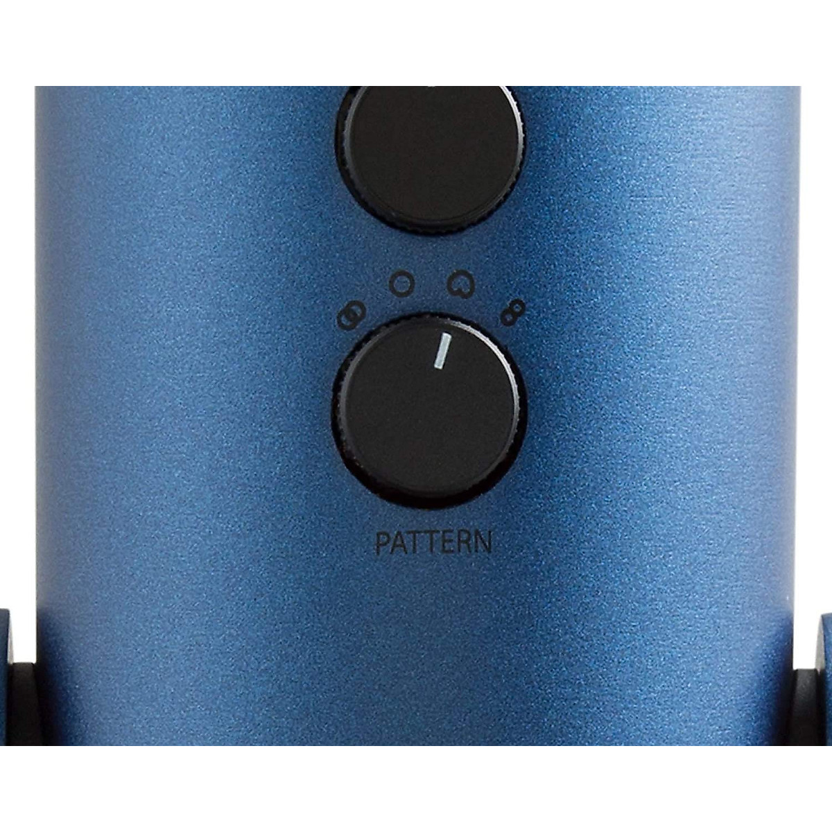Newest Blue Yeti USB Microphone with 4 Pickup Patterns, 3 Condenser Capsules, Mic Gain Control, Adjustable Stand for Gaming, Streaming, Podcasting on PC/Mac, Midnight Blue with GalliumPi Accessories
