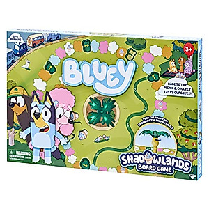 Bluey - Shadowlands Board Game - Family Game Night, Unpredictable - Engaging Fun for All - Collect All 5 Cupcake Cards | 2-4 Players | for Ages 3+, Multicolor, 13011