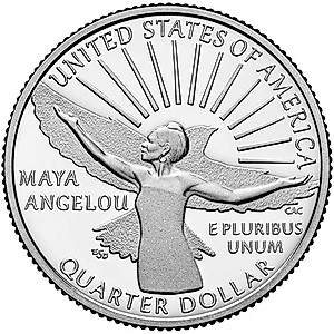 2022 S Clad Proof American Women Quarter Maya Angelou Quarter Choice Uncirculated US Mint