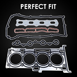 vks HGS167 MLS Head Gasket Set for 2007-17 Chrysler Sebring; 2011-14 Chrysler 200; 2008-2014 Dodge Avenger SXT; 2012-2019 Journey; 2007-2015 Jeep Compass Patriot 2.4L DOHC L4 16V