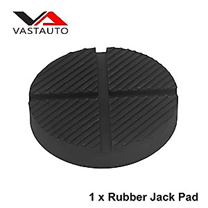 Universal Floor Jack Rubber Pad,Floor Jack Rubber Pad, Jack Pad Adapter Pinch Weld Side Frame Rail Protector Puck/Pad